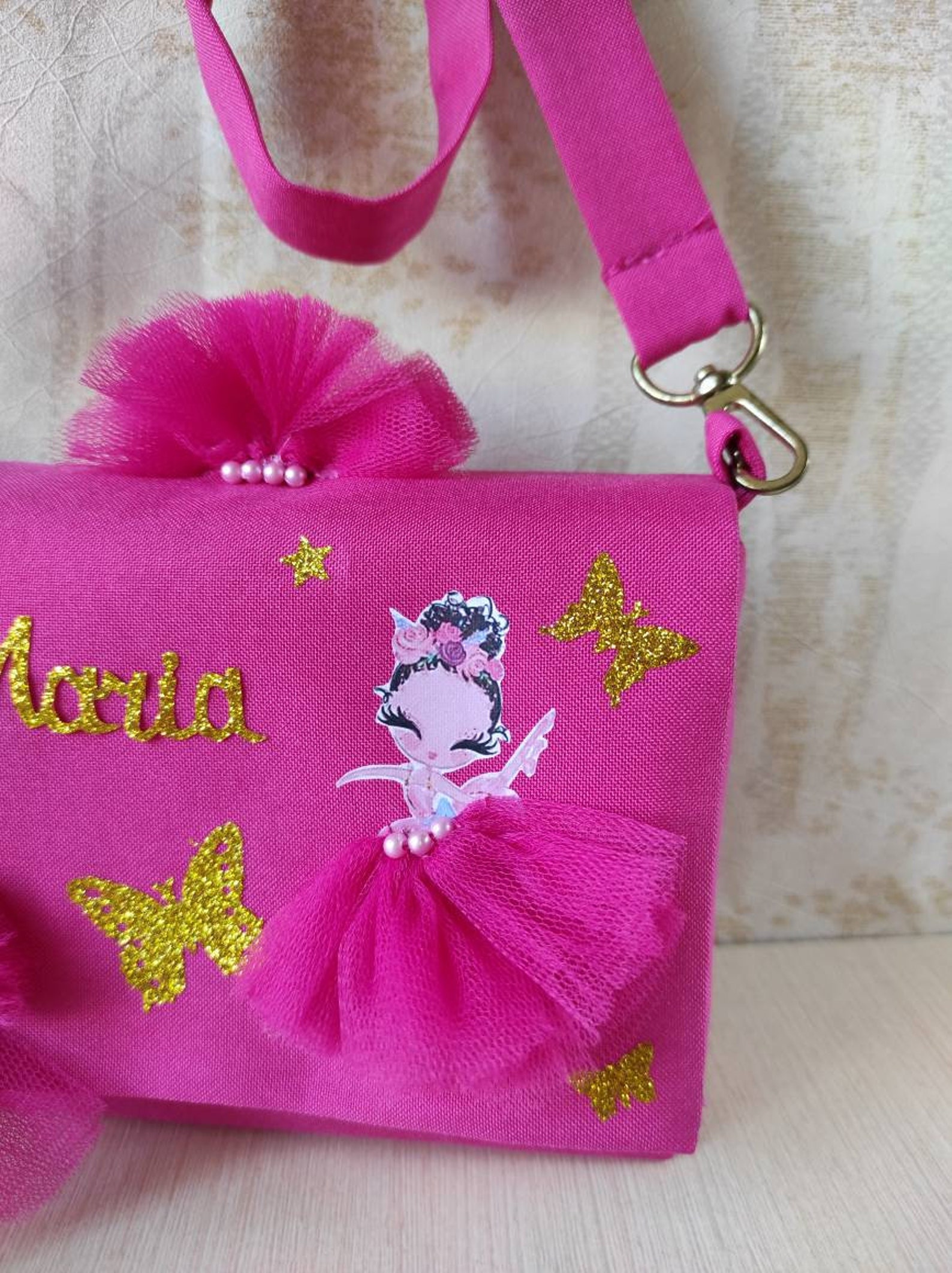 Kids Purse Toddler Handbag Ballerina Personalized Purses for - Etsy