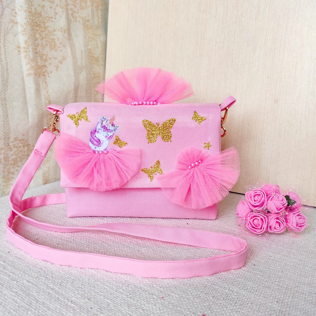 Little Girl Purse, Kids Handbags Unicorn,toddler Handbag, Personalized ...