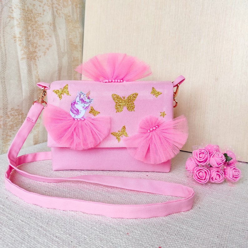 Little Girl Bag Unicorn, Kids Handbags Unicorn, Little Girl Purse, Kids ...