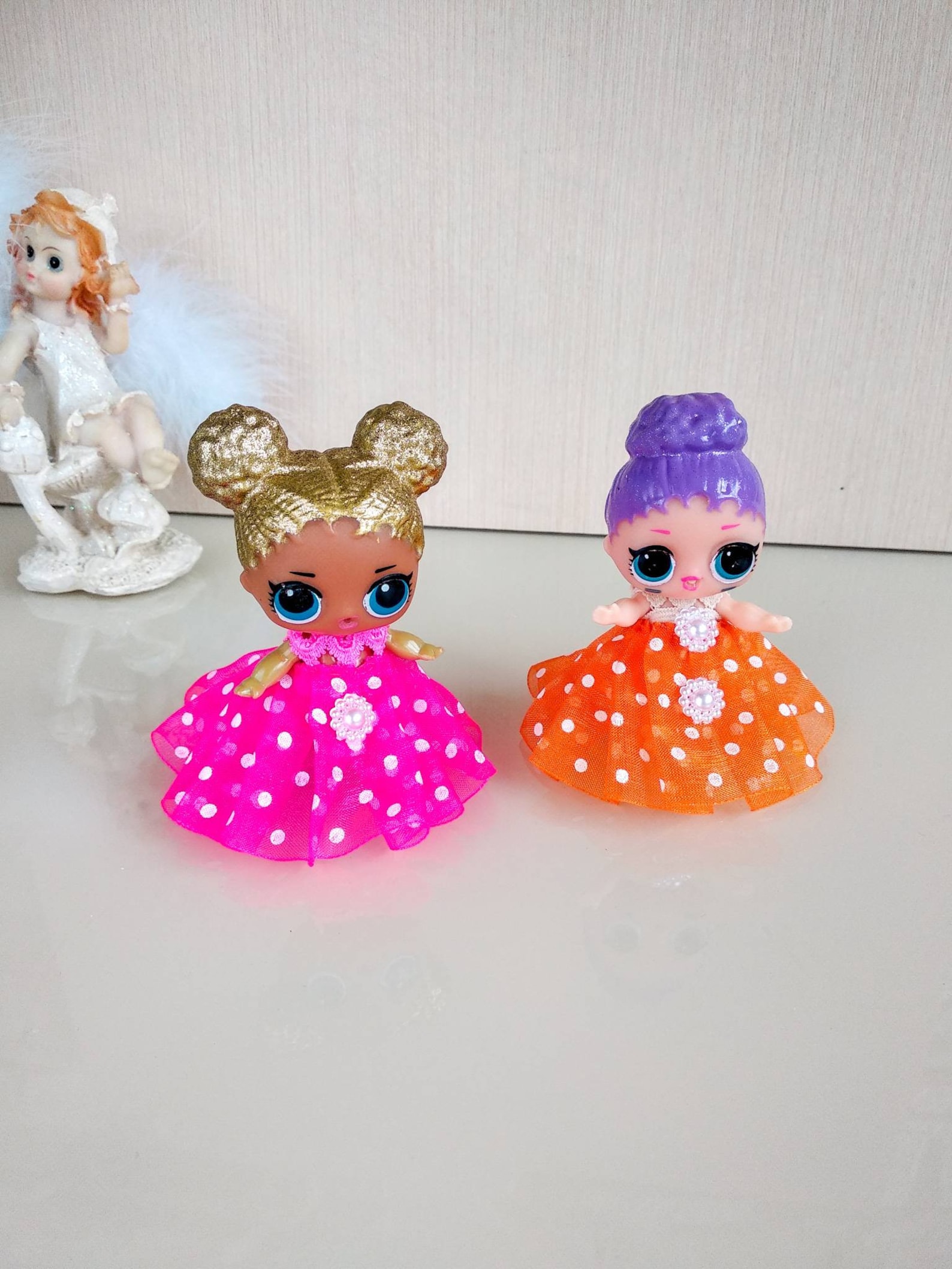 Miniature Dress for Dolls 3-4 Inches Small Doll Clothes - Etsy