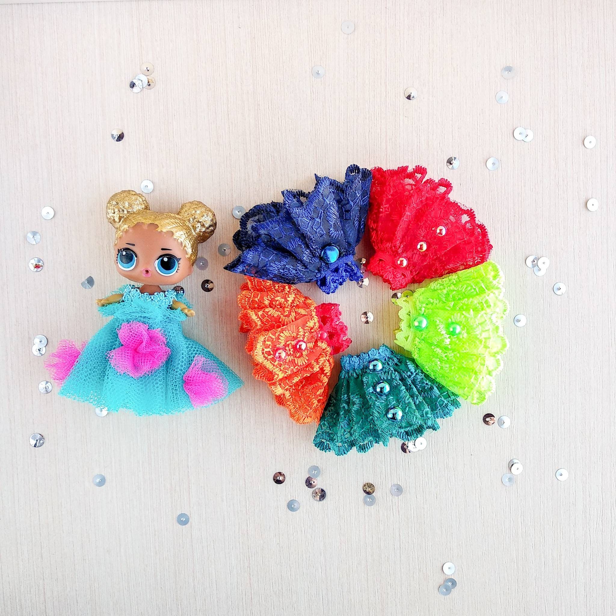 Miniature Dress Doll Small Doll Clothes Dress for Dolls 3-4 - Etsy