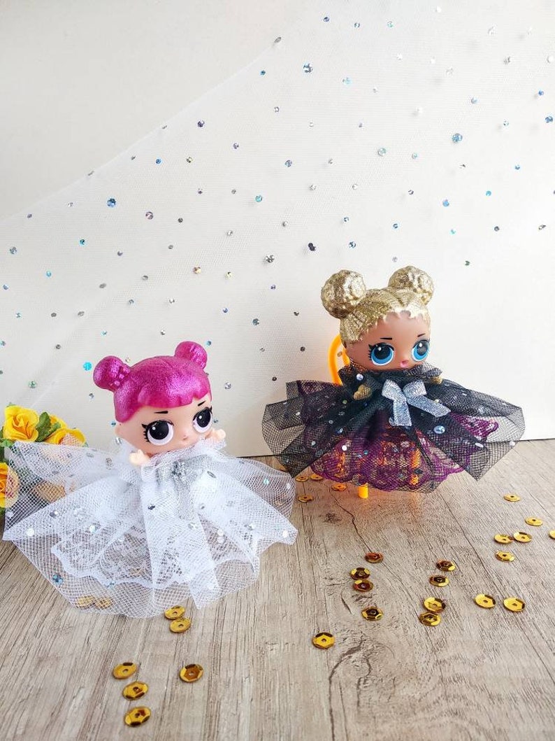 Miniature Doll Dress Doll Outfit Tiny Doll Dress Lace Doll - Etsy