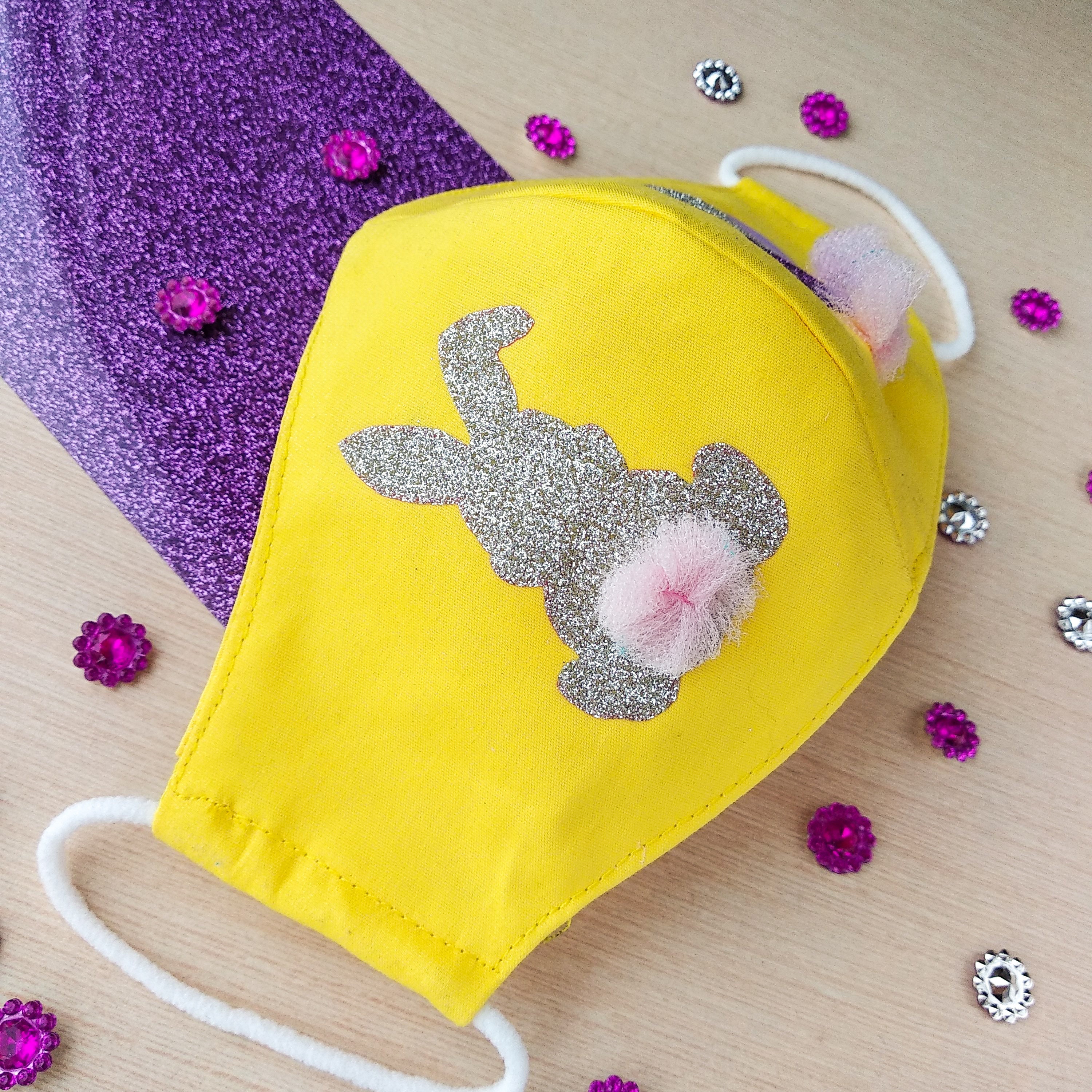 Easter Face Mask Easter Bunnies Face Mask Kids Easter Mask - Etsy