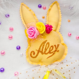 Personalised Wand, Bunny Wand, Magic Fairy Wand, Easter Gifts, Easter ...