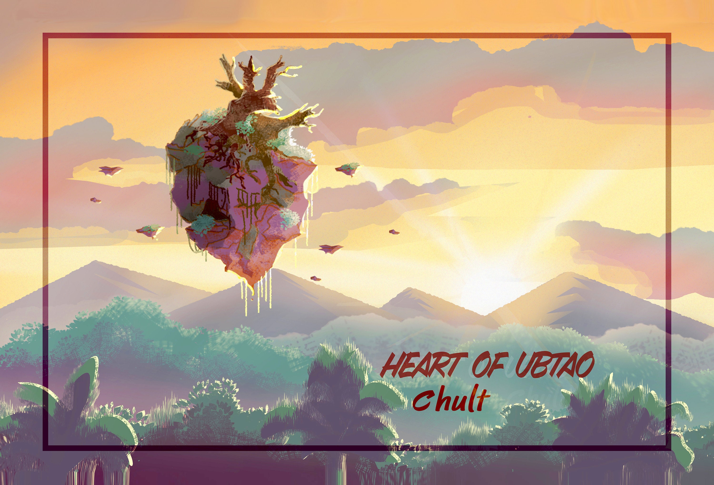 Heart of Ubtao Chult Postcard - Etsy UK