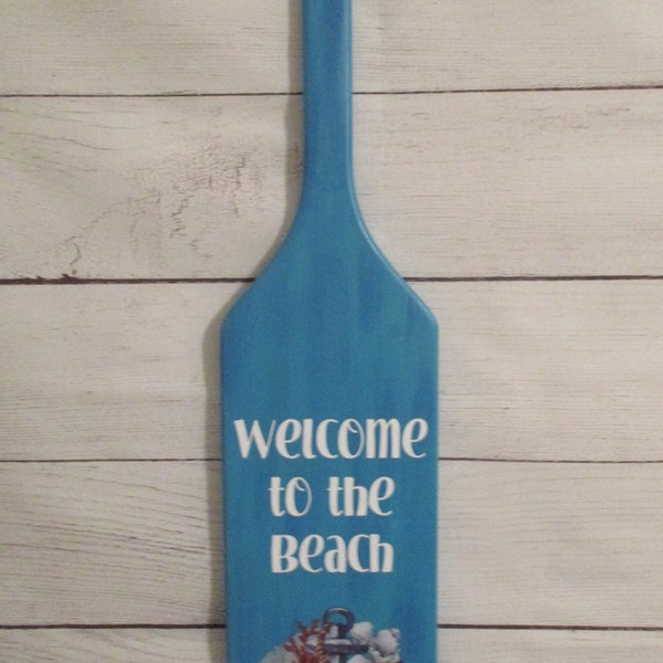 Wood Boat Oar - Etsy