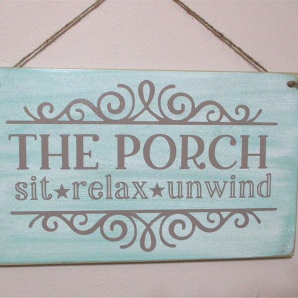 Porch Rules Sign - Etsy