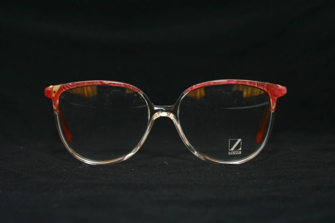 Lozza Pink Laura Eyeglasses 80's New Old Stock 1980's - Etsy