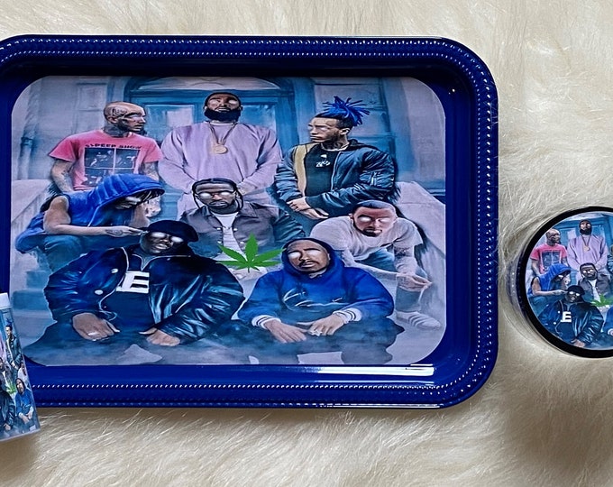 RIP Hip Hop Rolling/smoke Tray Set - Etsy