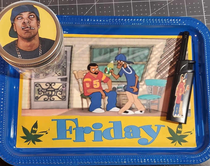 Friday Smoke Tray Set- Rolling Tray - Etsy