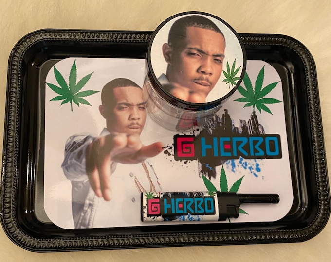 G Herbo Rolling/smoke Tray Set - Etsy