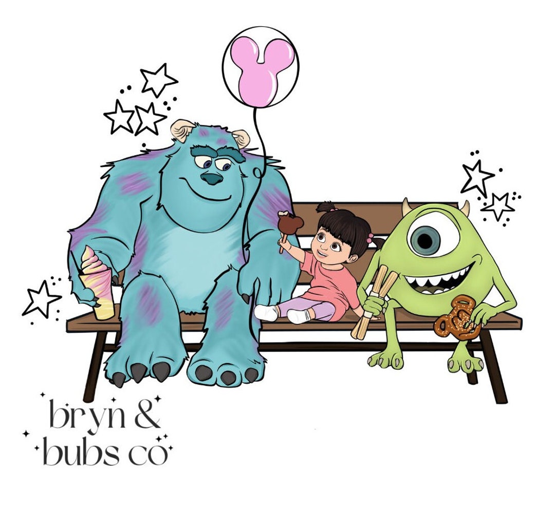 Monster Inc - Monsters in the Park - Sweet Treats - Etsy