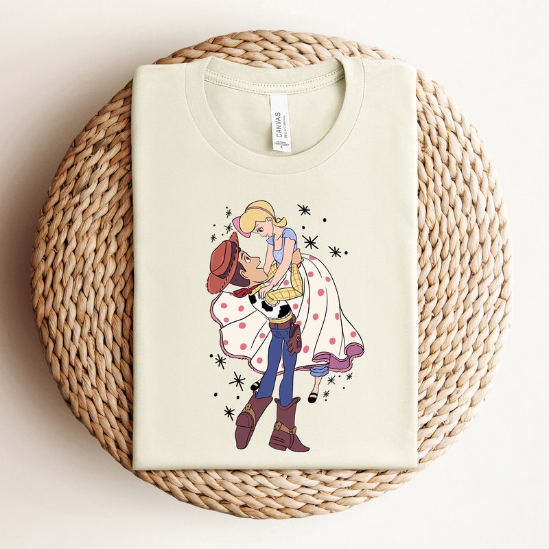 Woody and Bo Peep Dtf - Etsy