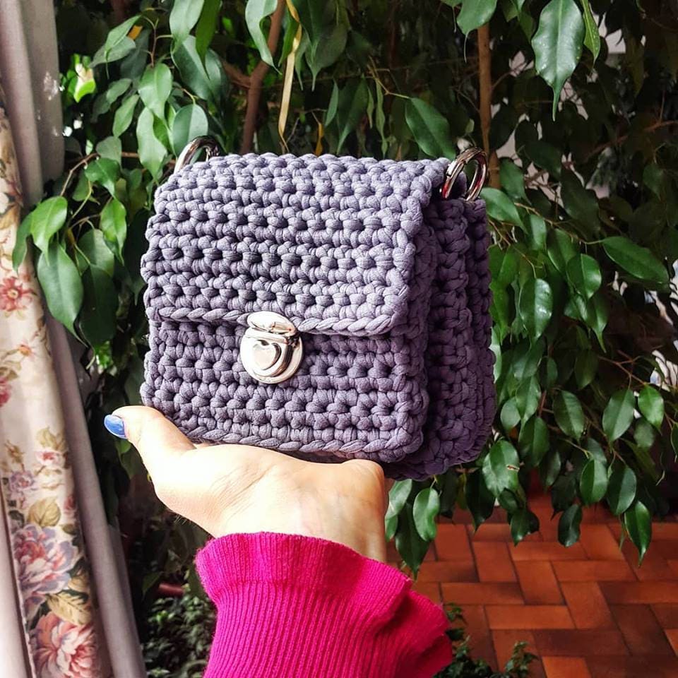 Mini Crochet Handbag stylish Bag for Women - Etsy