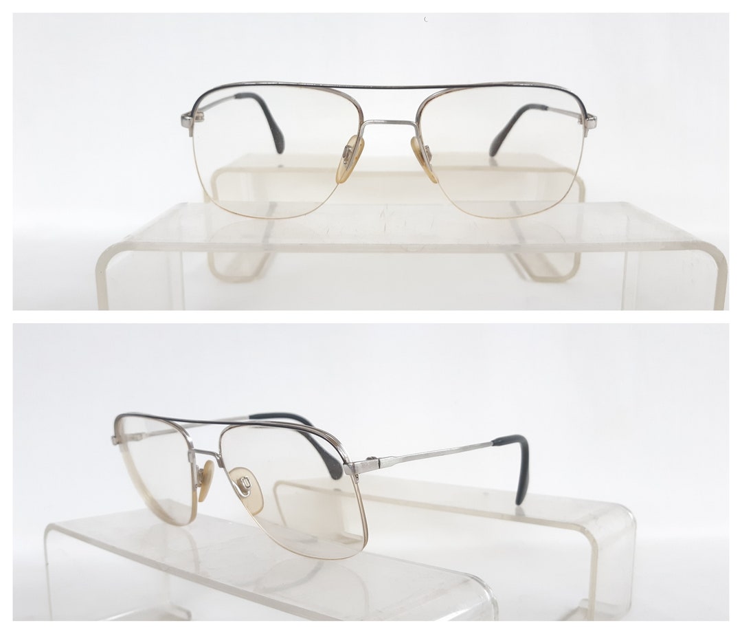 Vintage Menrad M421 Fritache Half Rimless Eyeglasses Frame - Etsy