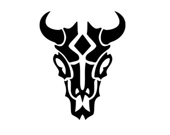 Jeep skull decal | Etsy