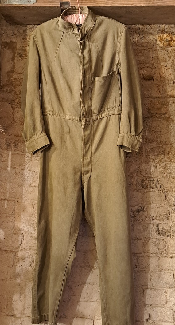 Original WW2 Antique Vintage Ladies ATS Overalls/Cove… - Gem