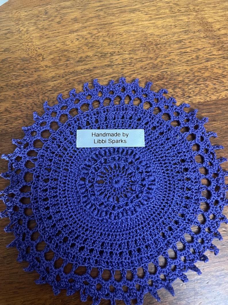 7.5 Inch Doily Tesla made to Order - Etsy