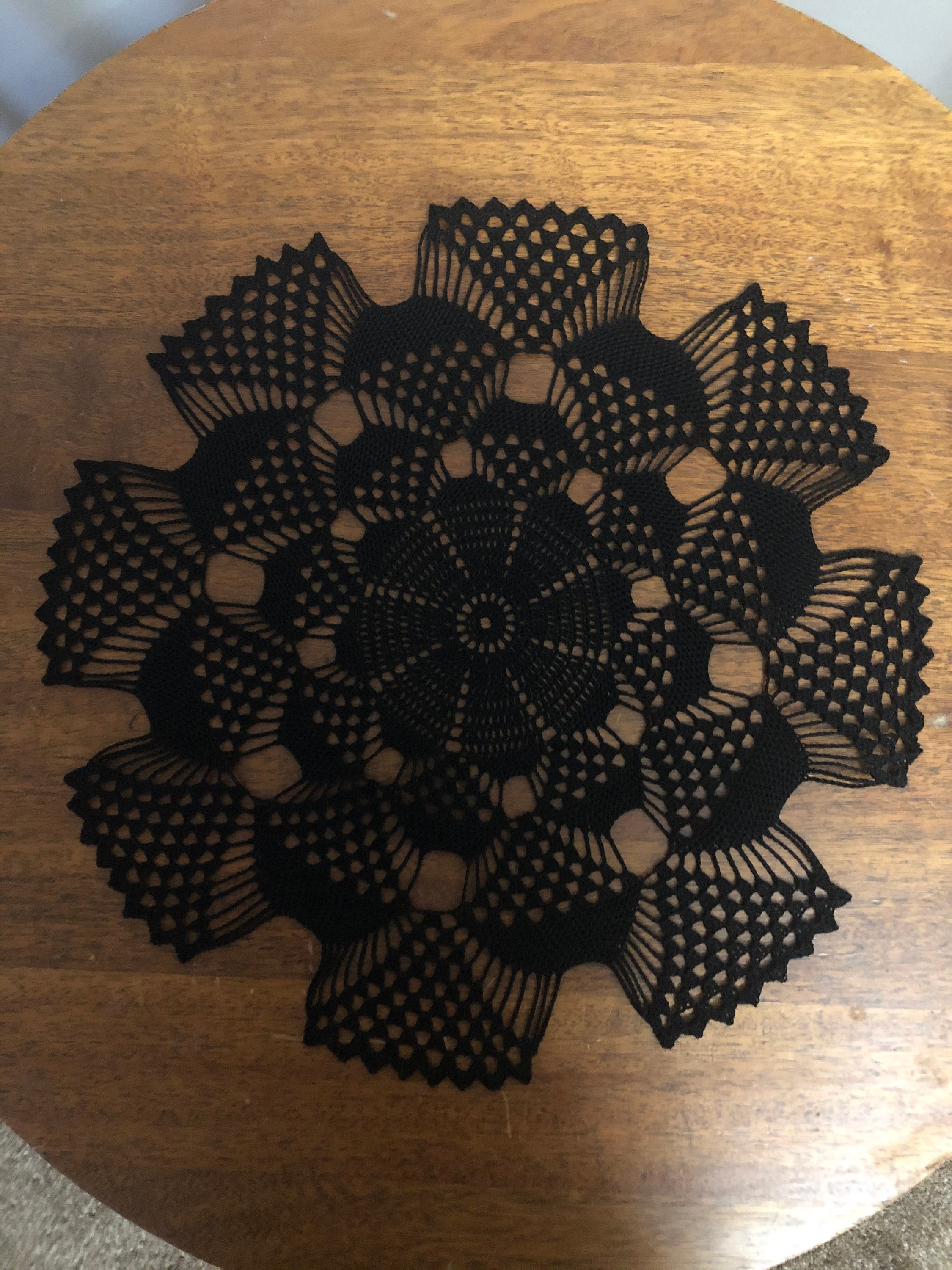 3-D Doily (made to Order) 15 Inch Diameter - Etsy