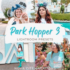 5 Park Hopper Presets Blogger Presets Lifestyle Preset Blue Presets ...