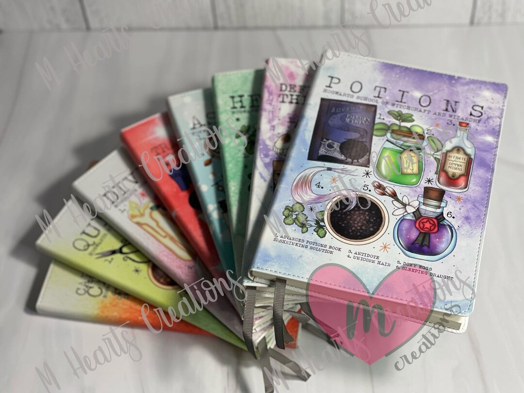 Wizard Notebook Journal - Classes - Etsy