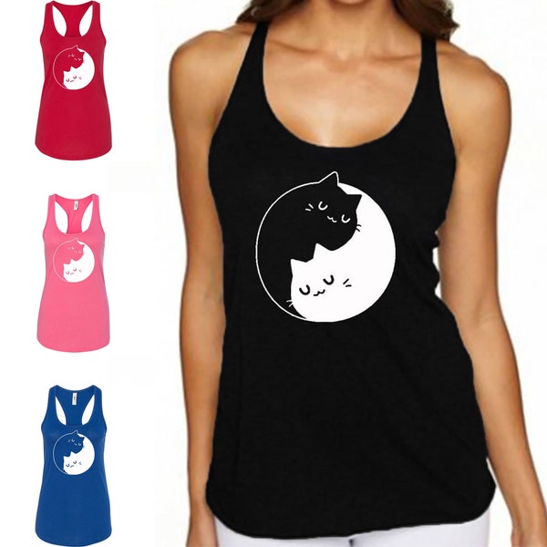 Yin Yang Cats - Etsy