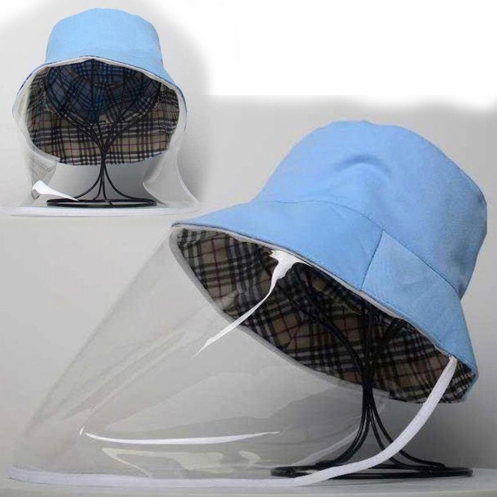 Fisherman Bucket Hat With REMOVABLE Face Shield Unisex UV | Etsy