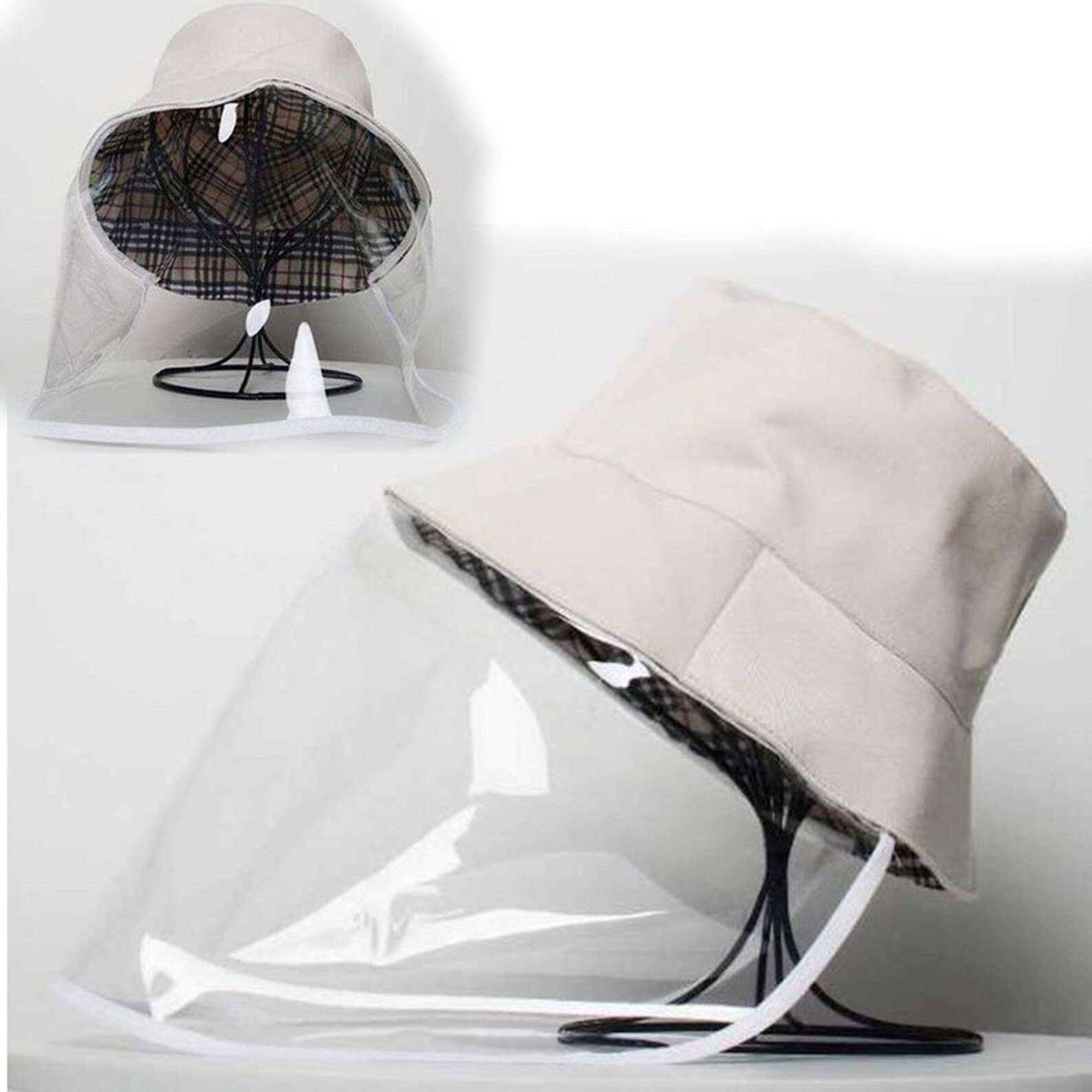 Fisherman Bucket Hat With REMOVABLE Face Shield Unisex UV - Etsy