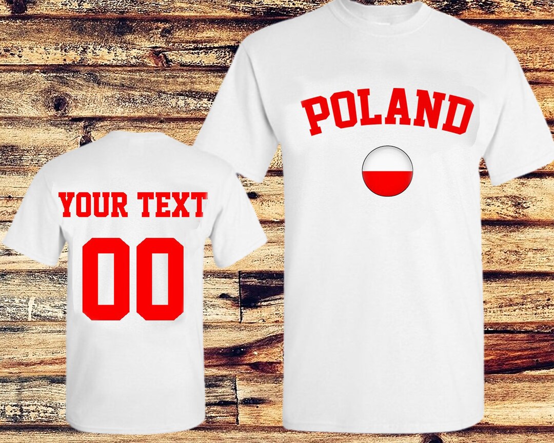 Poland World Cup Football Team Short Sleeve T-shirt Poland - Etsy