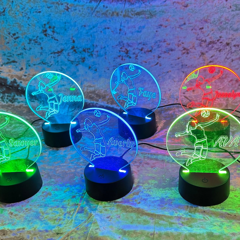 Acrylic Night Light - Etsy