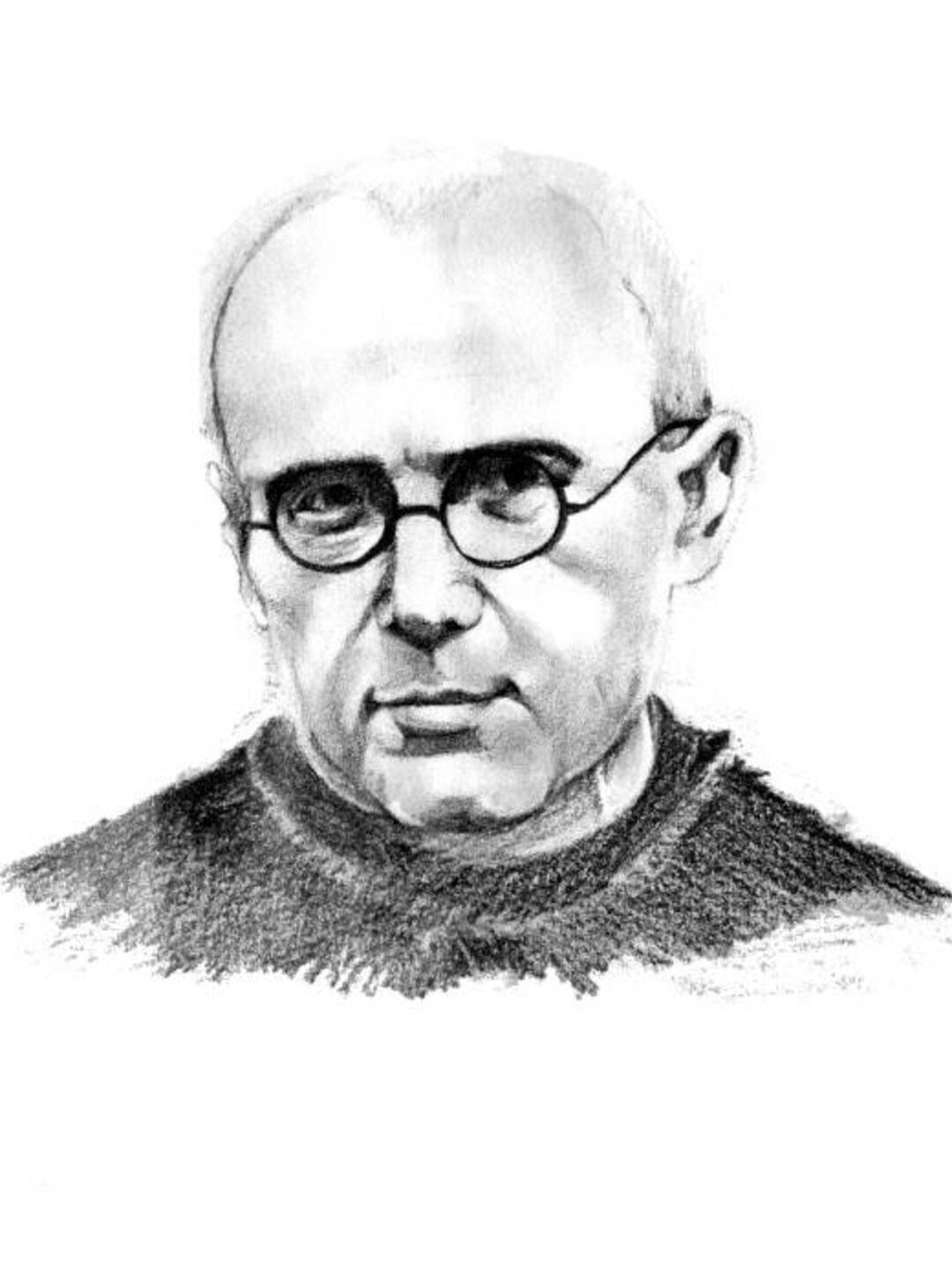 St Maximilian Kolbe Painting