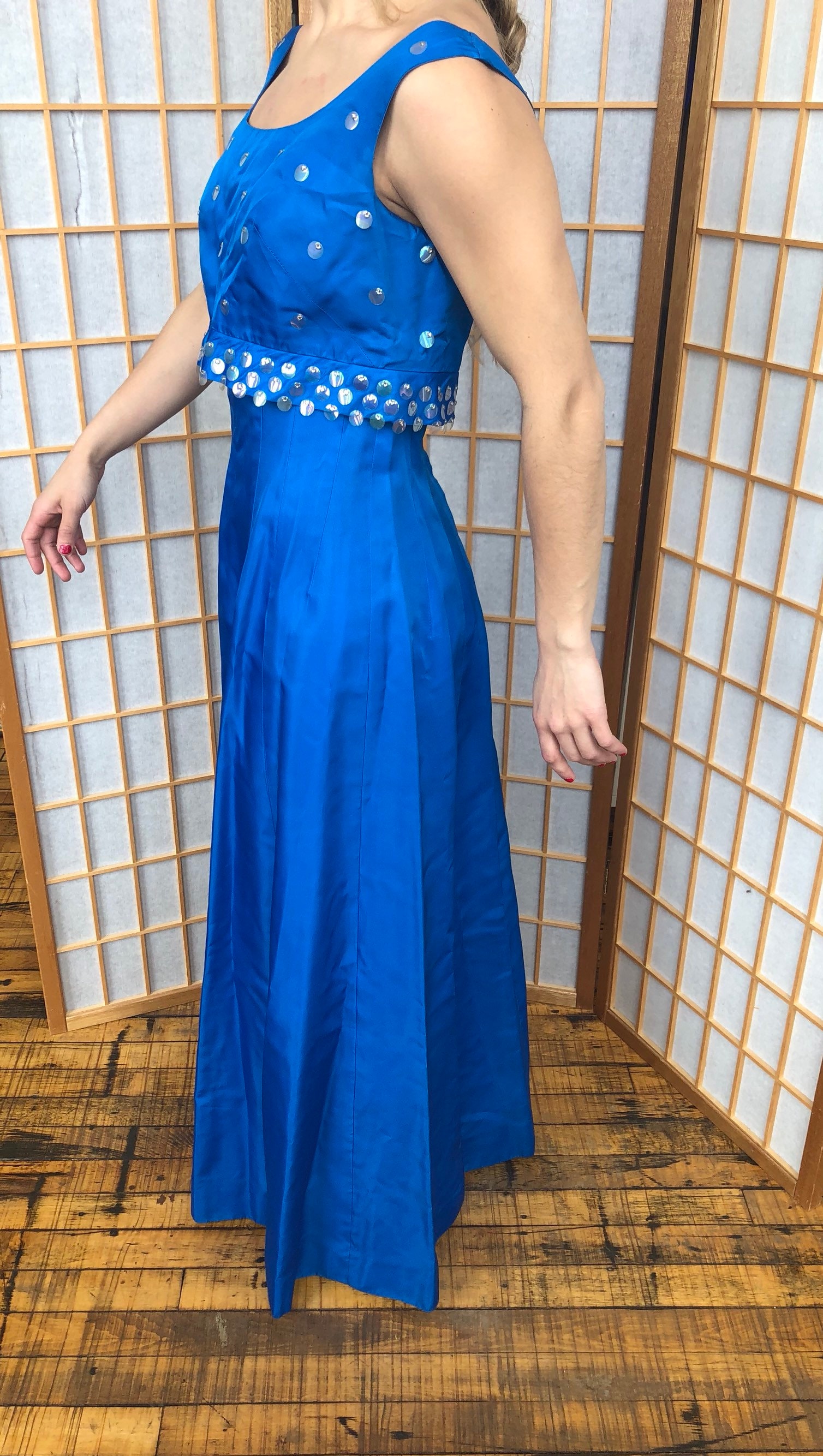 1960's Prom Dress, Vintage Prom Dress, Vintage Gown, Vintage Dress - Etsy