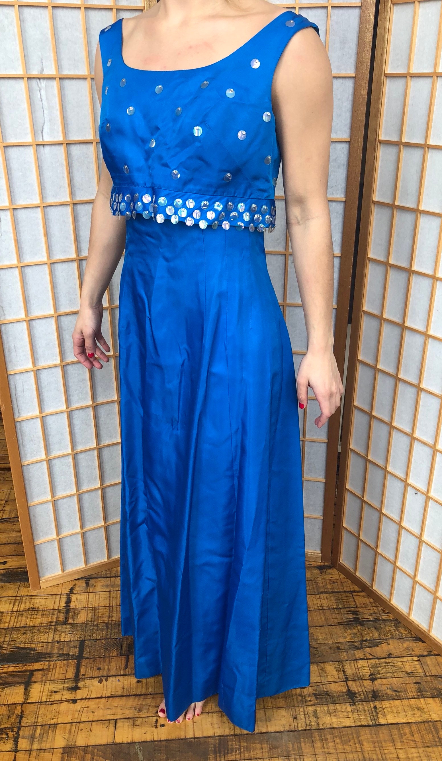 1960's Prom Dress, Vintage Prom Dress, Vintage Gown, Vintage Dress - Etsy