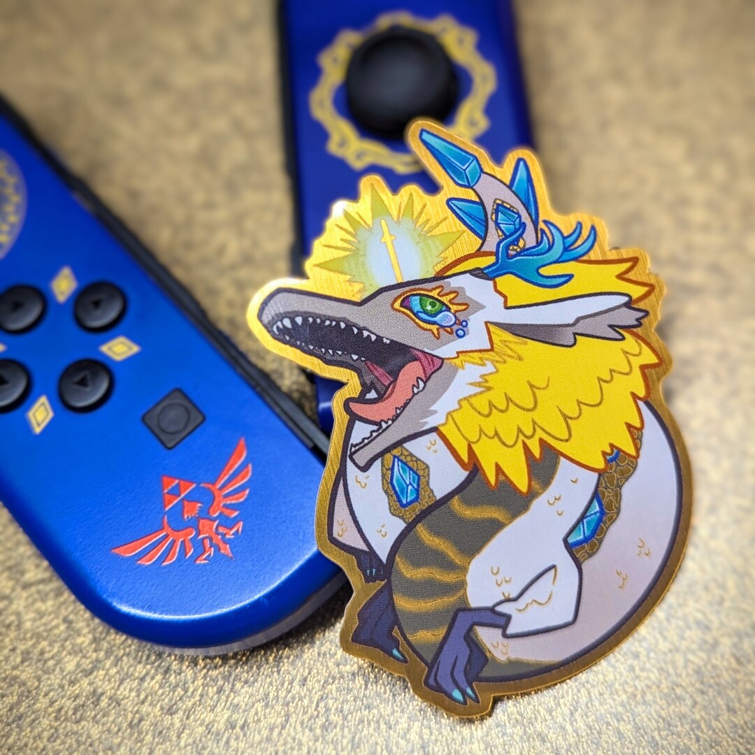 Light Dragon & Master Sword Princess Zelda 3 Brushed - Etsy