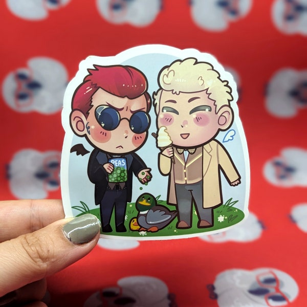 Good Omens Stickers - Etsy