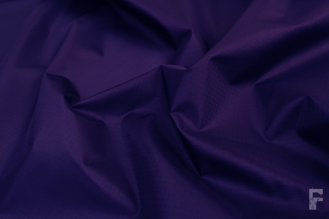 Polyester Rip Stop Tear Resistant Waterproof Fabric 150 Cms Wide – Sold ...