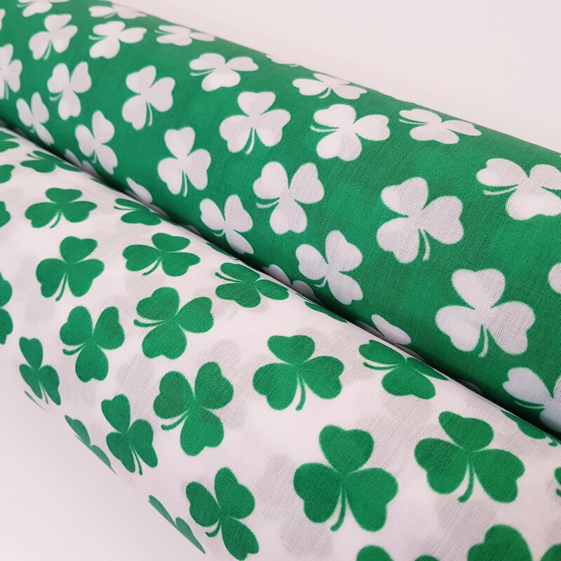 Shamrock Fabric - Etsy