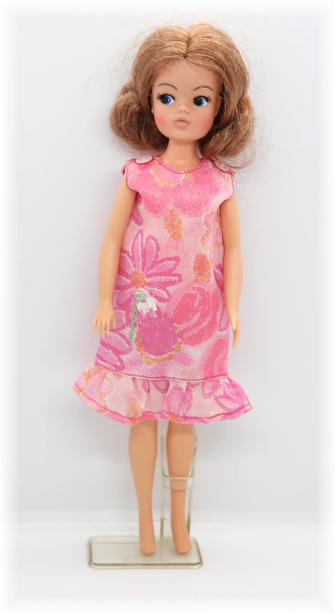 Vintage Sindy Doll Clear Plastic Leg Doll Stand Only NO DOLL - Etsy