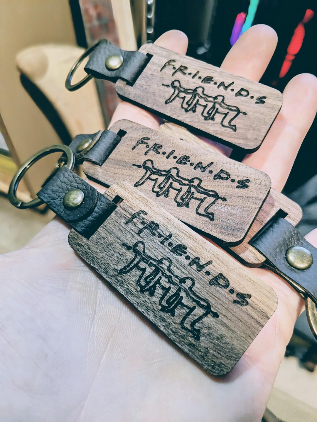 Friends Centipede Keychain - Etsy