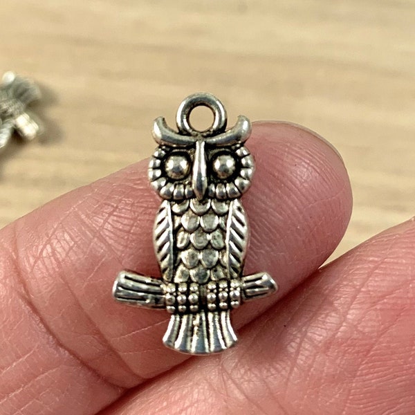 Owl Charms - Etsy