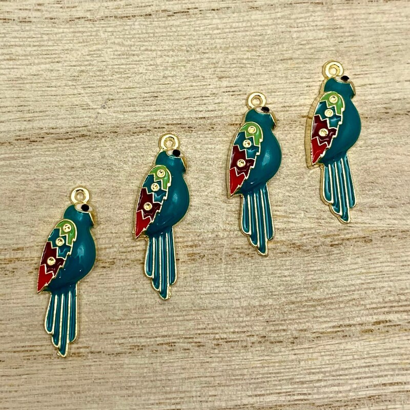 Parrot Charms - Etsy