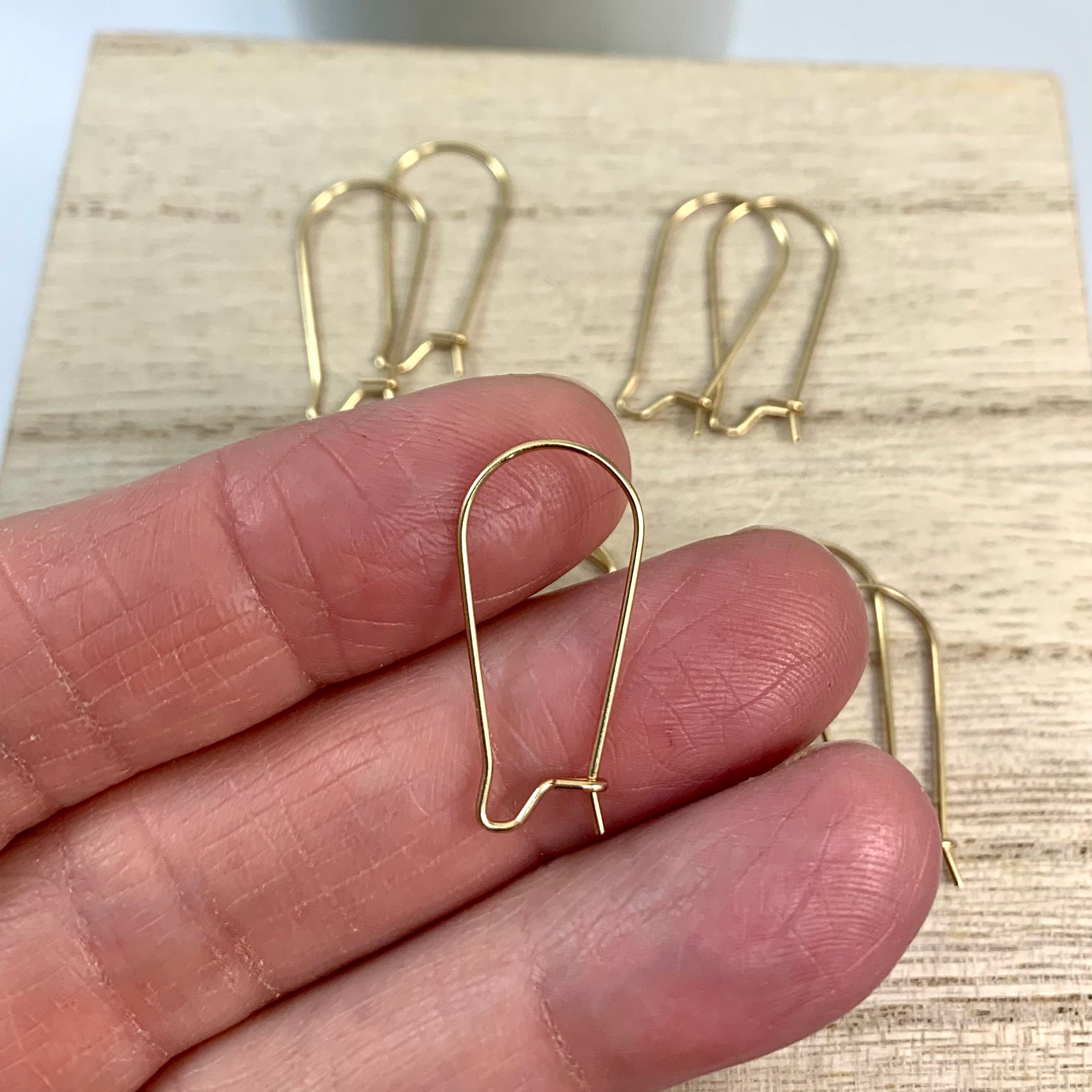 10 Pairs, Stainless Kidney Wires, Kidney Ear Wires, Surgical Stainless ...