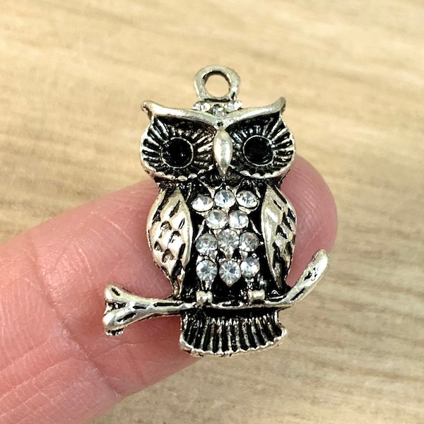 Owl Charms - Etsy