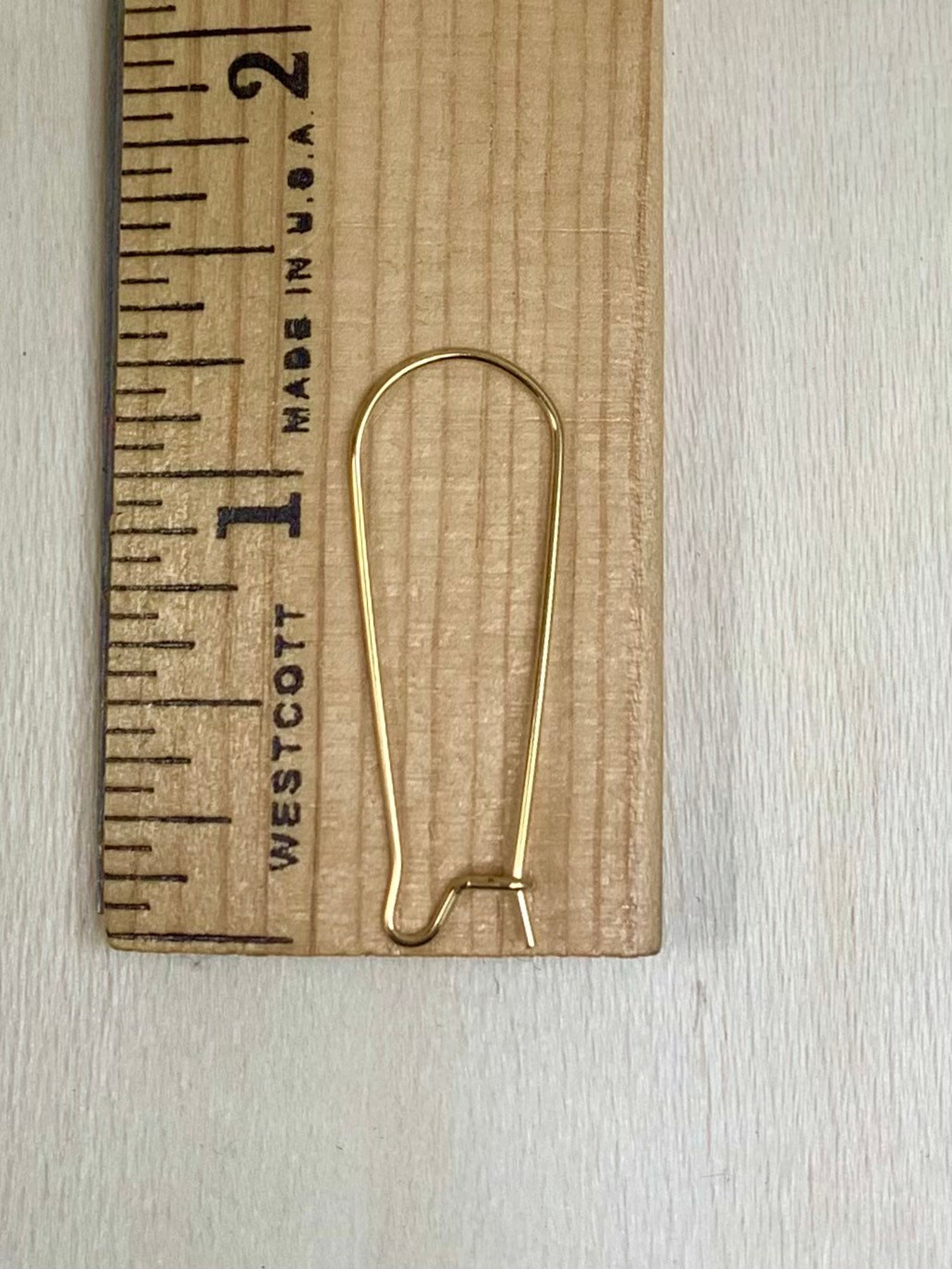 20 Pairs Stainless Kidney Wires Gold Color Kidney Ear Wires - Etsy