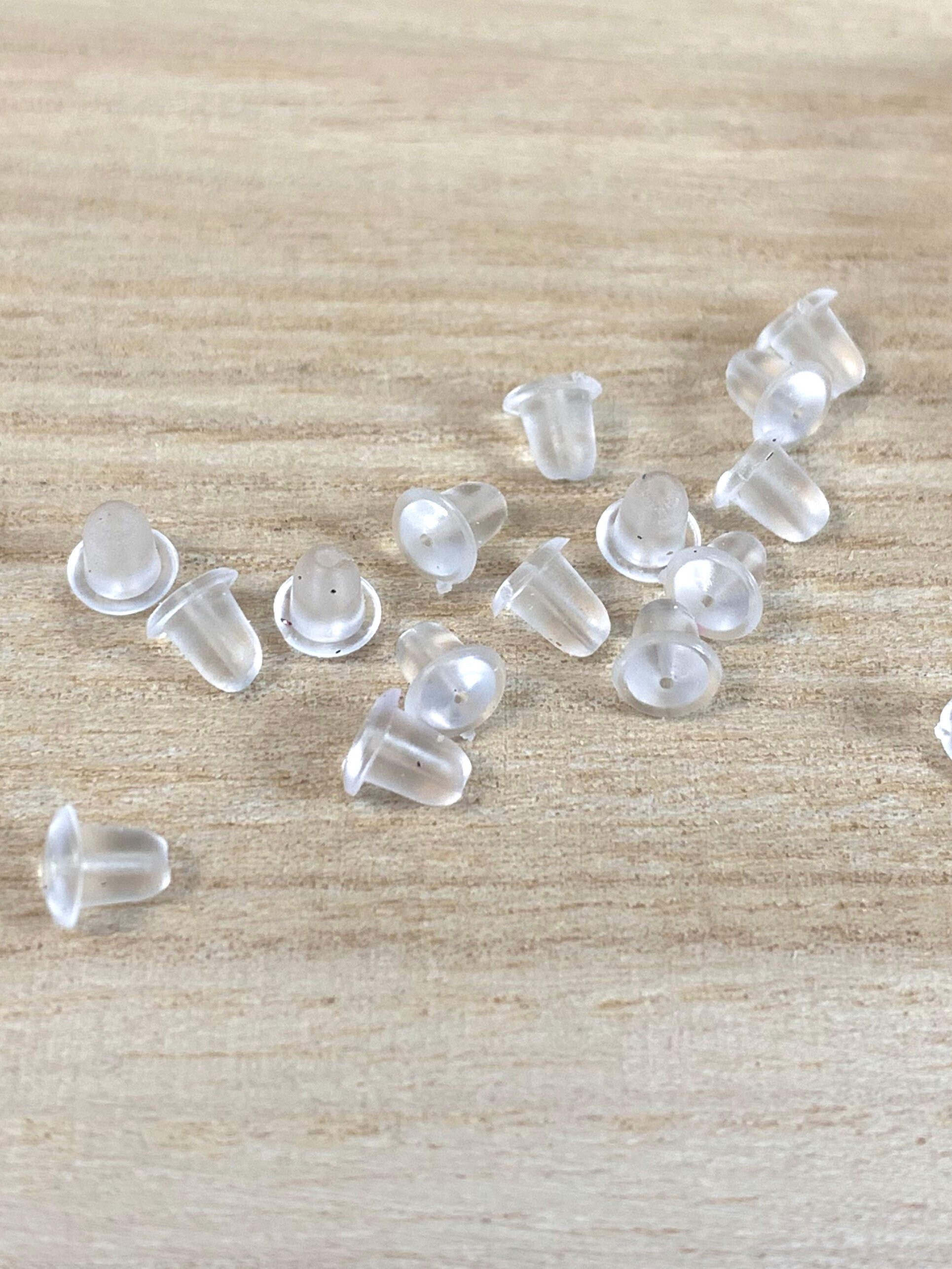 Rubber Stoppers Silicone Ear Nuts Bell Shaped Earring Backs - Etsy