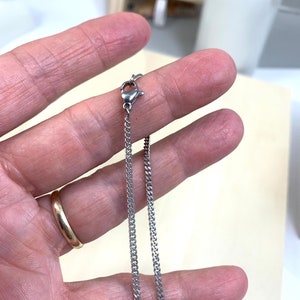 2mm Stainless Steel 23 Inch Curb Chains Qty 10, Non Tarnishing Chains ...