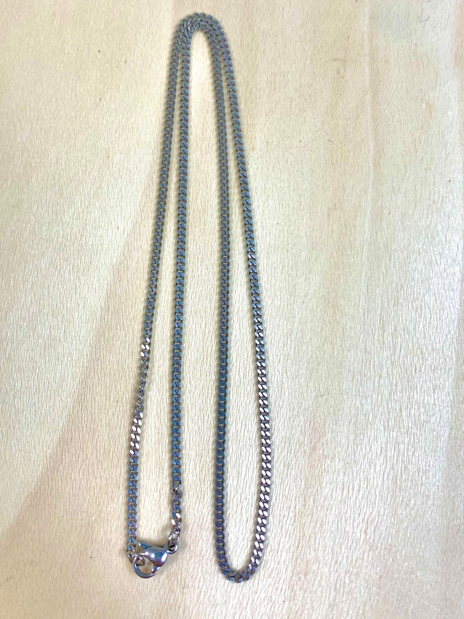 2mm Stainless Steel 23 Inch Curb Chains Qty 10 Non Tarnishing | Etsy