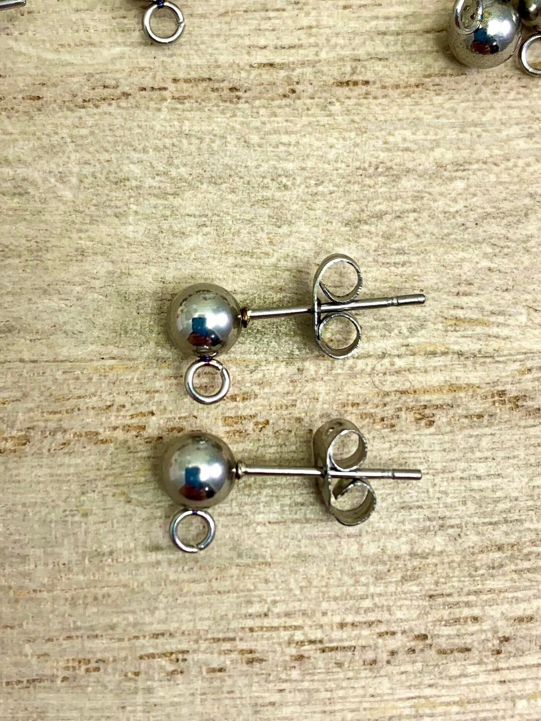 5mm Ball Posts / Studs, Surgical Stainless Steel Stud Findings, Open ...