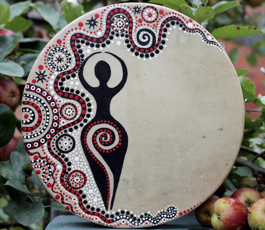 Commission a Handmade Drum and Hand-painted Surface in My Unique Style ...