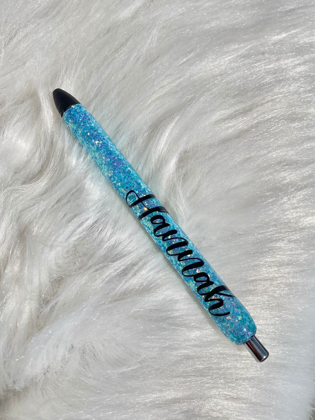 Turquoise Glitter Gel Pens | Refillable Papermate Inkjoy Pen - Etsy